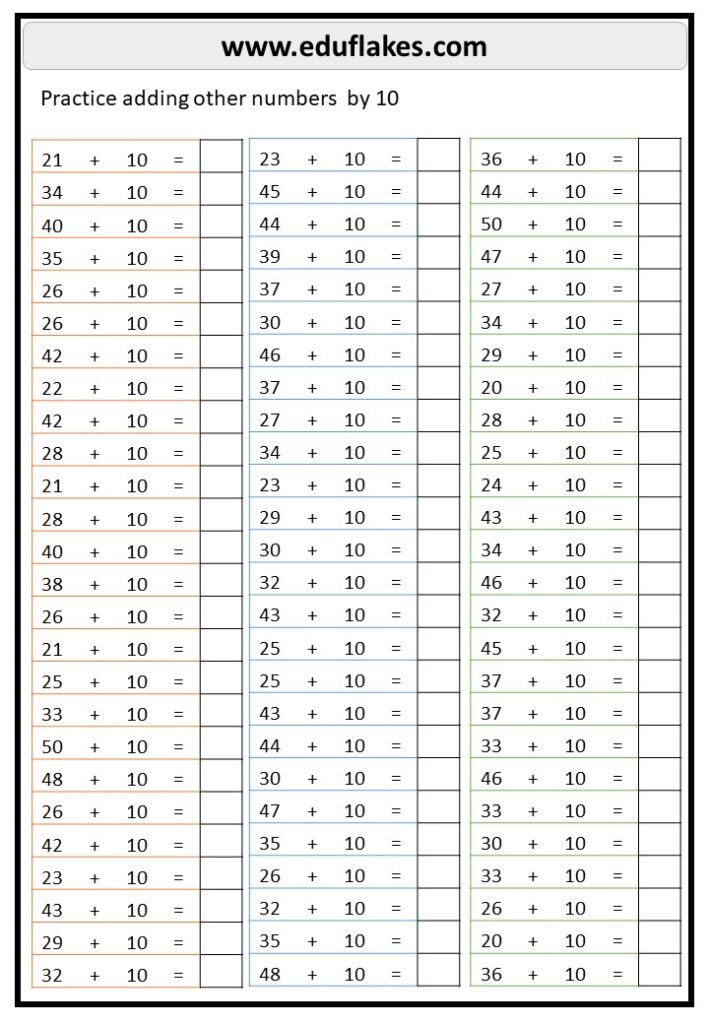 Free Kindergarten Addition worksheets in PDF format