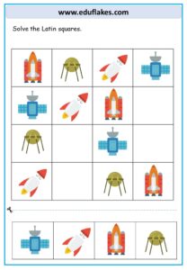 Solve The Latin Square - Eduflakes