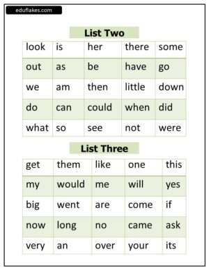 Sight word assessment template - eduflakes