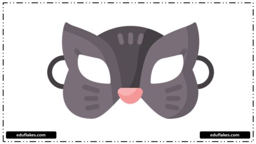 Halloween Masks For Kids Free PDF Printable - Eduflakes