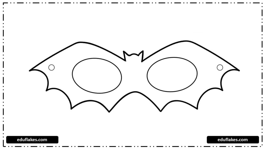 Halloween Masks For Kids Free PDF Printable - Eduflakes