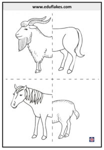 Match The Farm Animals - Eduflakes