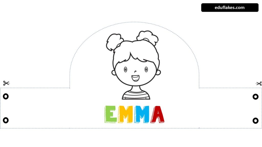 Kindergarten Face Hats Free Editable Powerpoint Presentation - Eduflakes