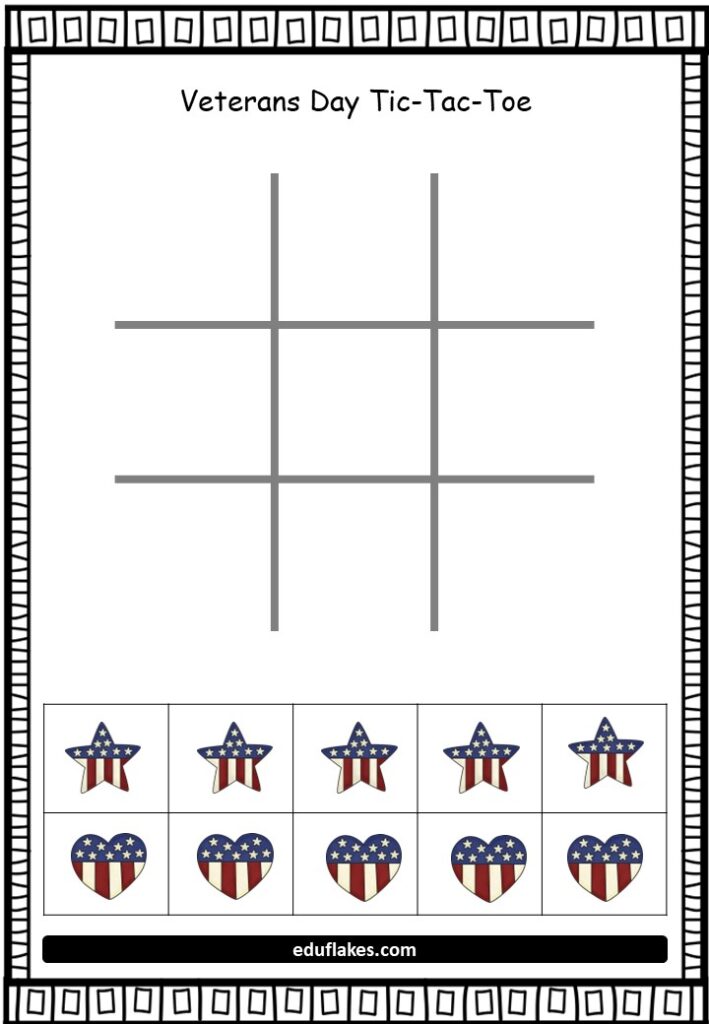 Veteran Day Activities Free PDF Printable - Eduflakes