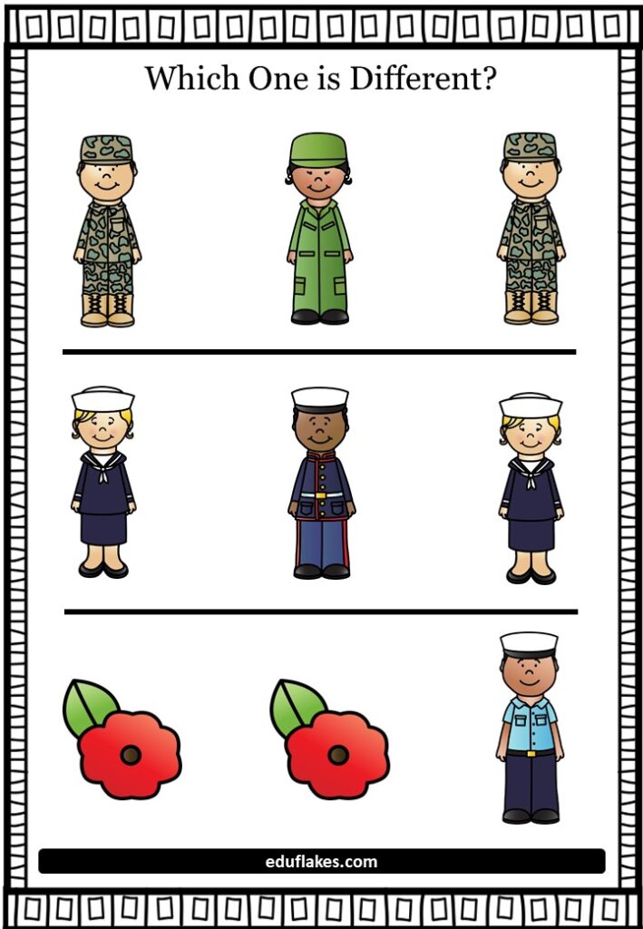 Veteran Day Activities Free PDF Printable - Eduflakes