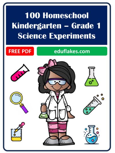 100 Kindergarten Science Experiments — A Free PDF Guide For Teachers ...