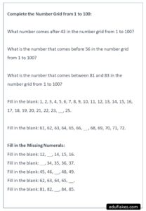 Math Olympiad Sample Questions Grade 1 - Eduflakes
