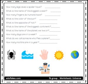 General Knowledge Questions And Answers For Grade 1 And Grade 2 Free ...
