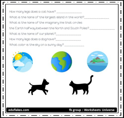General Knowledge Questions And Answers For Grade 1 And Grade 2 Free ...
