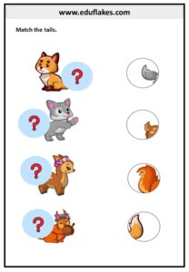 Kindergarten Visual Perception Worksheets - Eduflakes