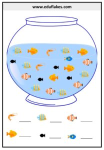 Kindergarten Visual Perception Worksheets - Eduflakes