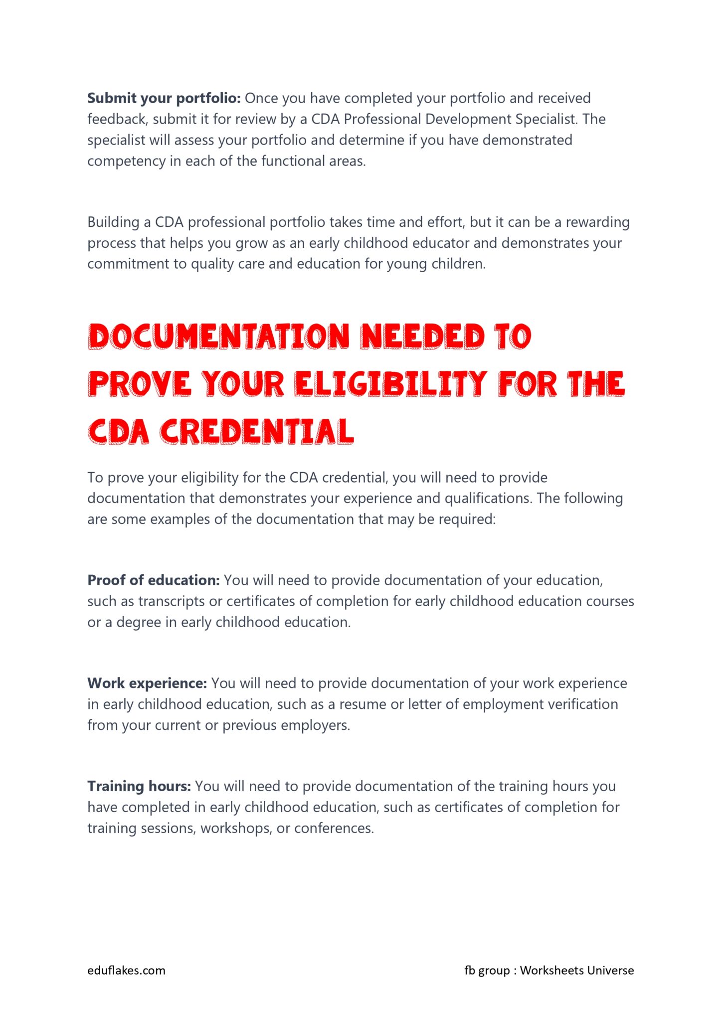 CDA Handbook And 30 Day Preparation Plan - Eduflakes