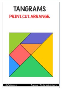 Kindergarten Tangram Animal Mat - Eduflakes