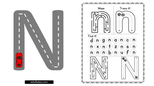 Kindergarten Transportation Unit - Alphabet Activity - Eduflakes