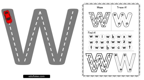 Kindergarten Transportation Unit - Alphabet Activity - Eduflakes