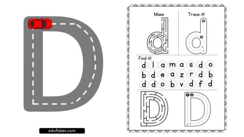 Kindergarten Transportation Unit - Alphabet Activity - Eduflakes