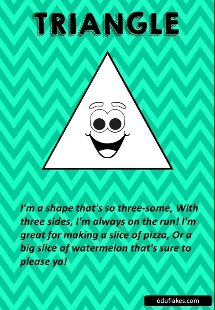 Kindergarten Shapes Poem - Free PDF - Eduflakes
