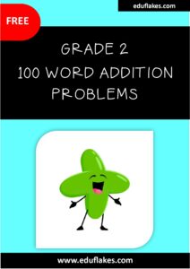 100 Addition Word Problems For Grade 2 - Eduflakes