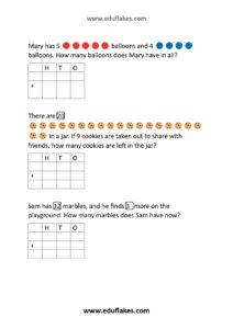 100 Addition Word Problems For Grade 2 - Eduflakes