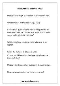 Grade 2 Math Olympiad Practice Free Worksheets - Eduflakes