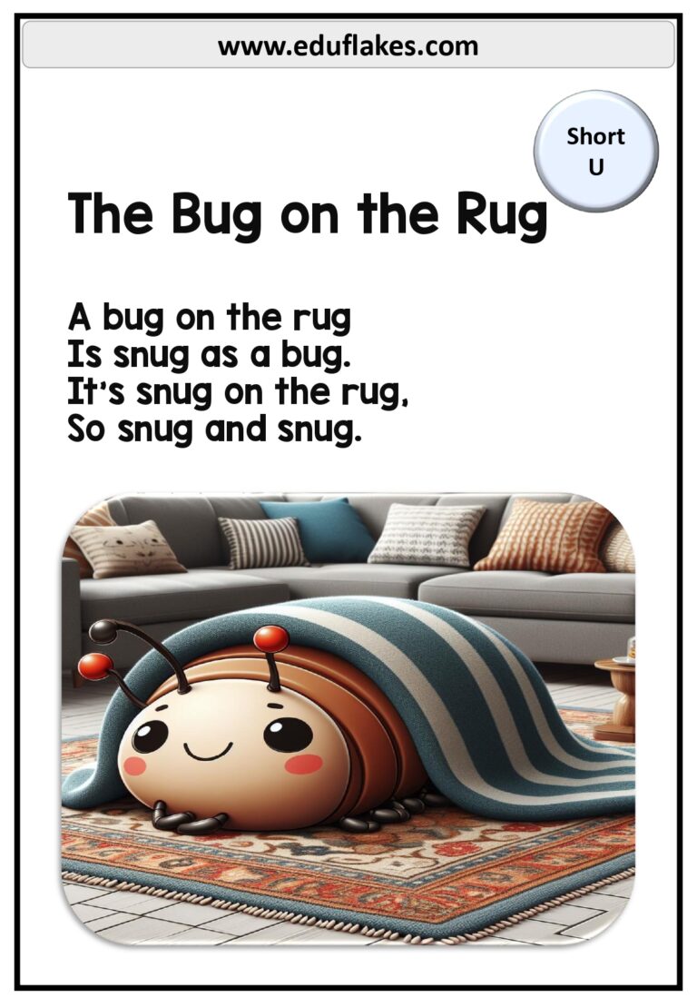 Free Phonics Poems For Kindergarten Kids - Eduflakes