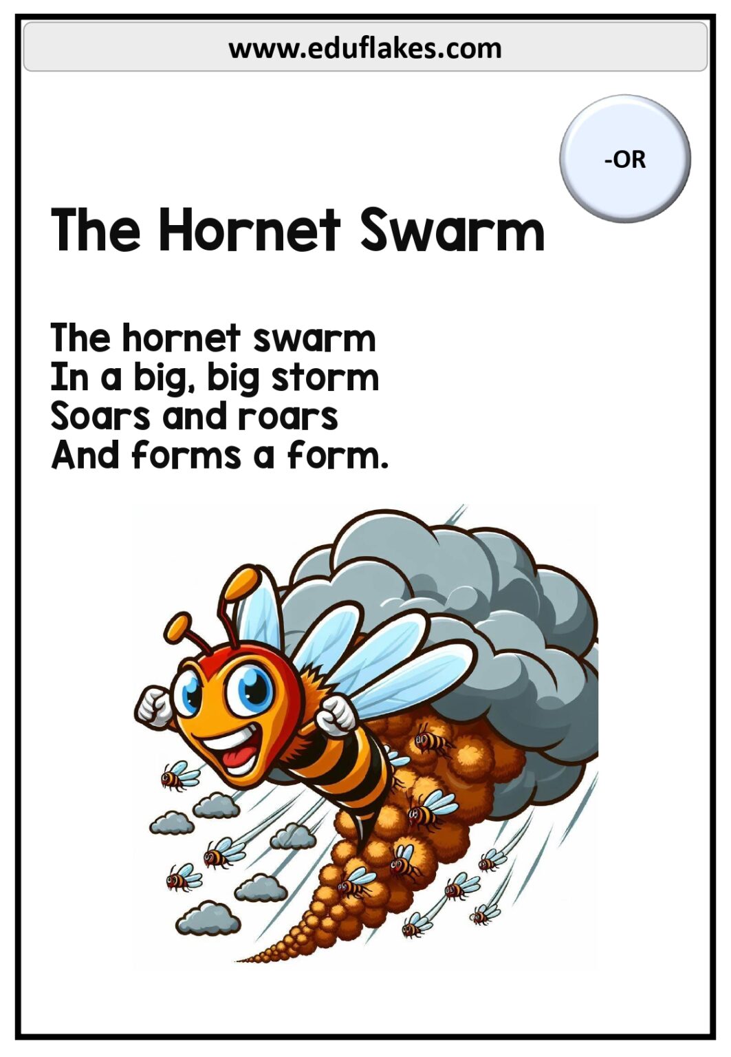 Free Phonics Poems For Kindergarten Kids - Eduflakes