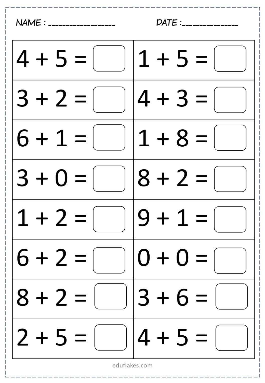 Words To Numbers Worksheet Grade 1 - Eduflakes