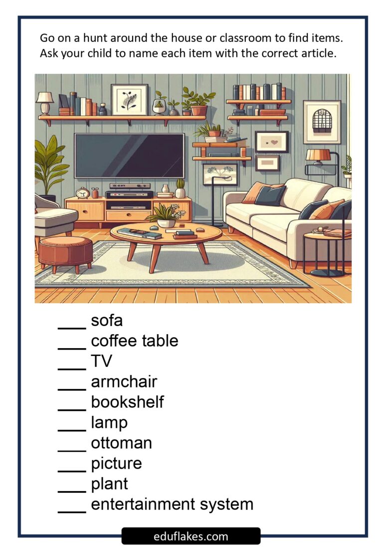 A An The Articles Worksheets - Eduflakes