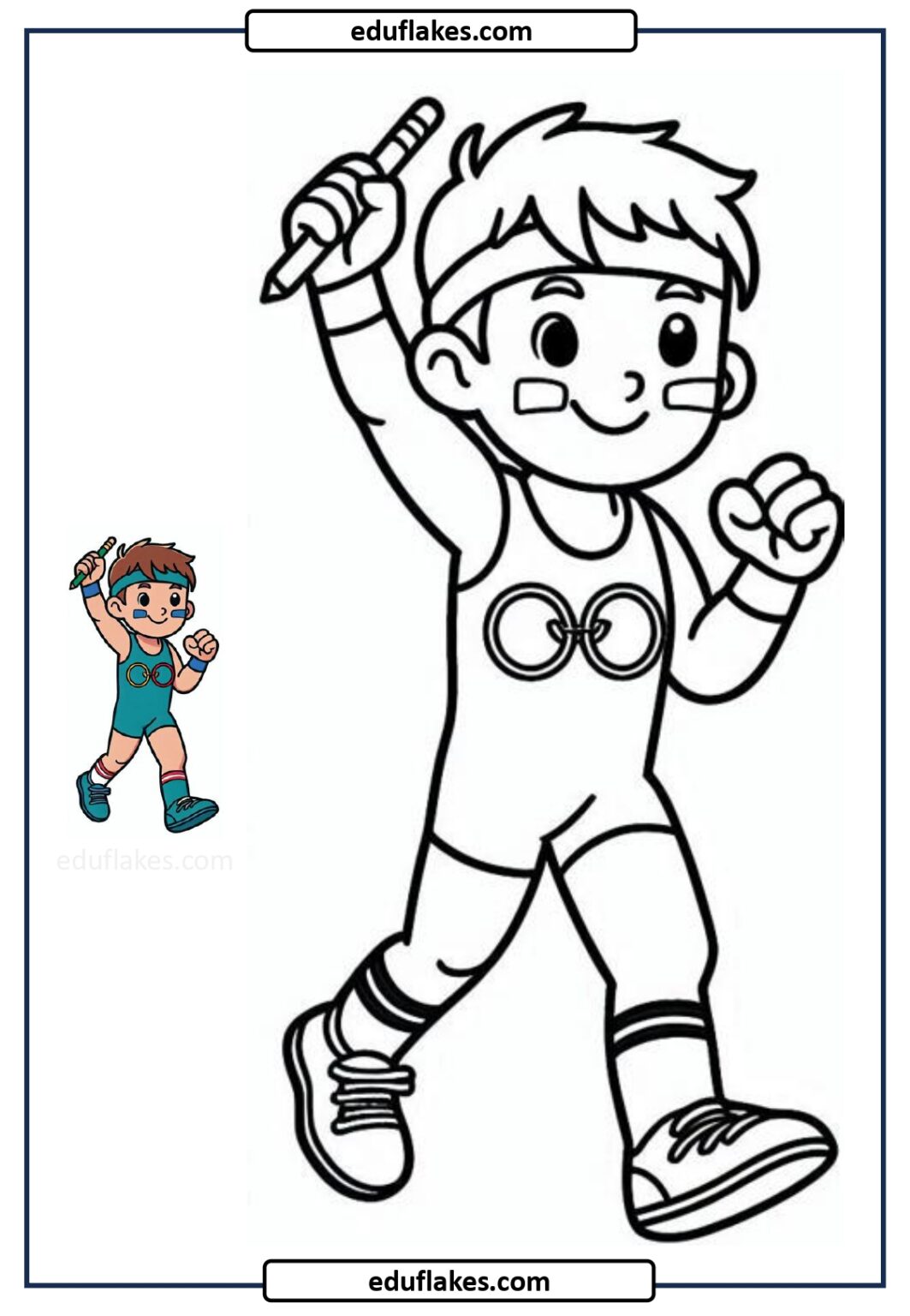Olympics Worksheets And Printables Free PDF - Eduflakes