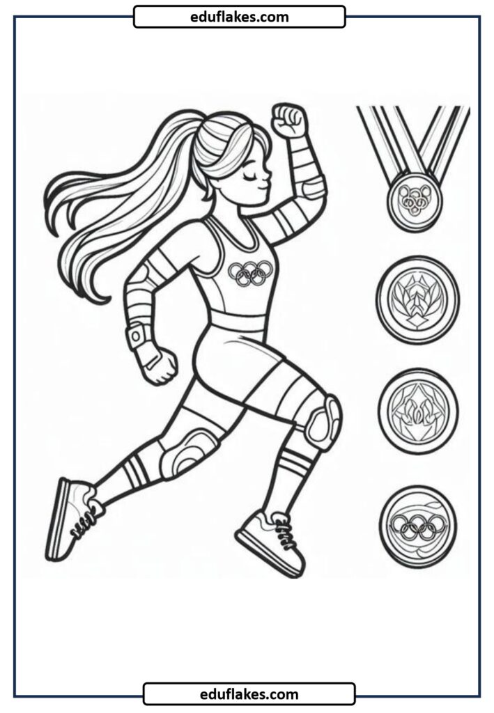 Olympics Worksheets And Printables Free PDF - Eduflakes
