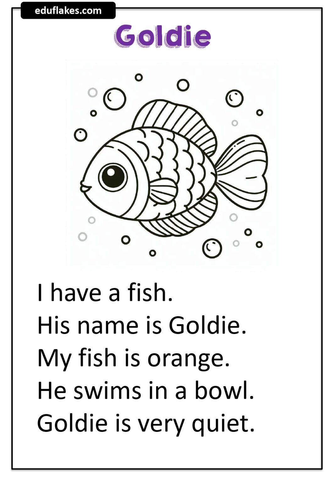 Kindergarten Decodable Fluency Passages Free PDF - Eduflakes