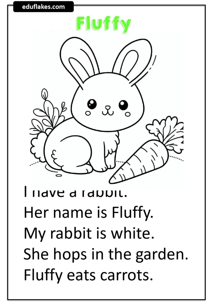 Kindergarten Decodable Fluency Passages Free PDF - Eduflakes
