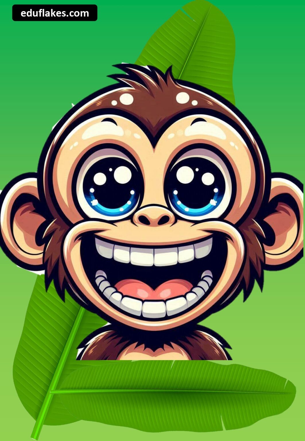 Feed The Monkey Counting Game - Eduflakes