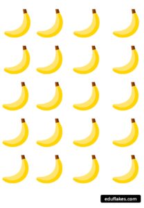 Feed The Monkey Counting Game - Eduflakes