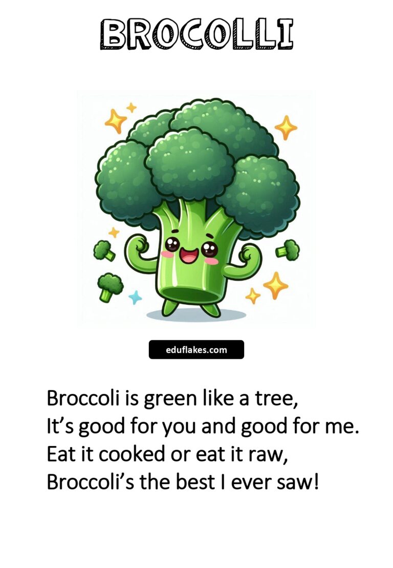 Reading About Vegetables And Vegetables Wall Posters For School - Eduflakes