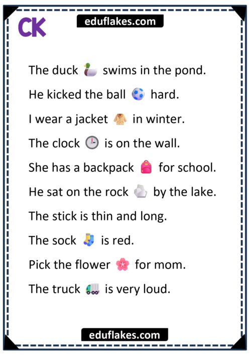 Digraph Sentences Worksheets 25 Free PDF - Eduflakes