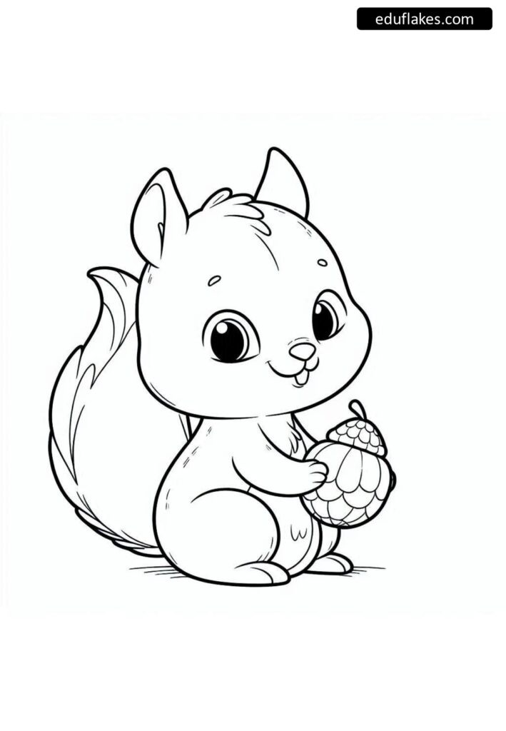20 Cute Free Printable Fall Coloring Pages For Kids - Eduflakes