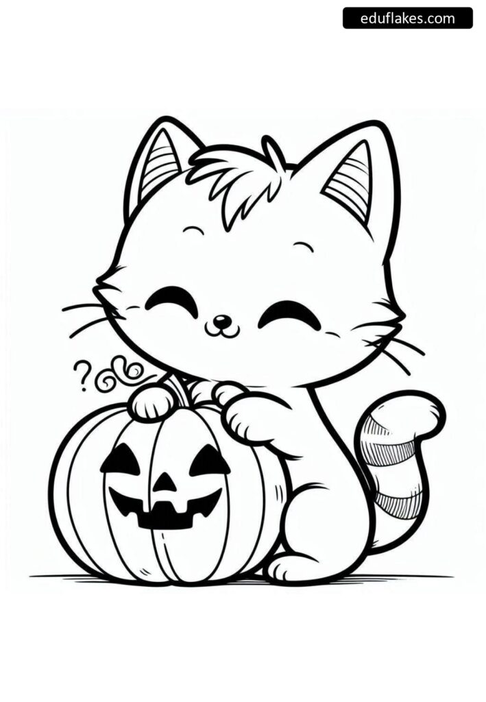 20 Cute Free Printable Fall Coloring Pages For Kids - Eduflakes