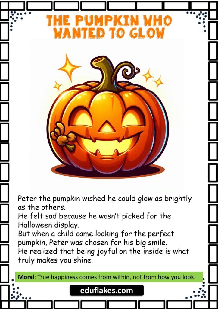 Free Download: Halloween Stories PDF For Kindergarten - Eduflakes