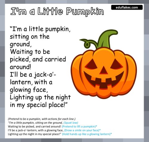 20 Halloween Kindergarten Rhymes - Eduflakes