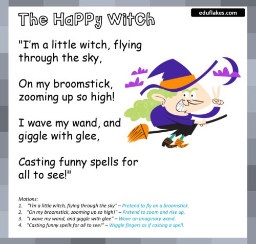 20 Halloween Kindergarten Rhymes - Eduflakes