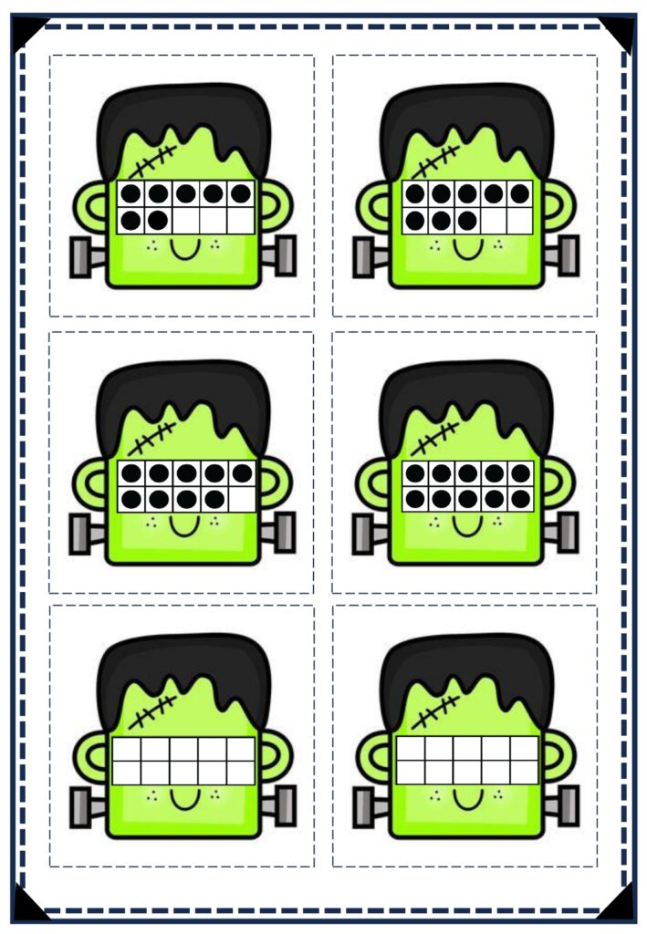 Halloween Kindergarten Number Identification Free PDF Printable - Eduflakes