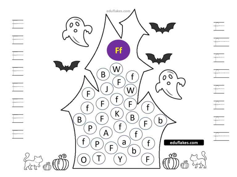 Haunted House Halloween Theme – Free A-Z Letter Identification, Tracing ...