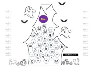 Haunted House Halloween Theme – Free A-Z Letter Identification, Tracing ...