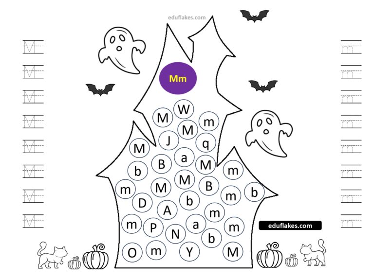 Haunted House Halloween Theme – Free A-Z Letter Identification, Tracing ...