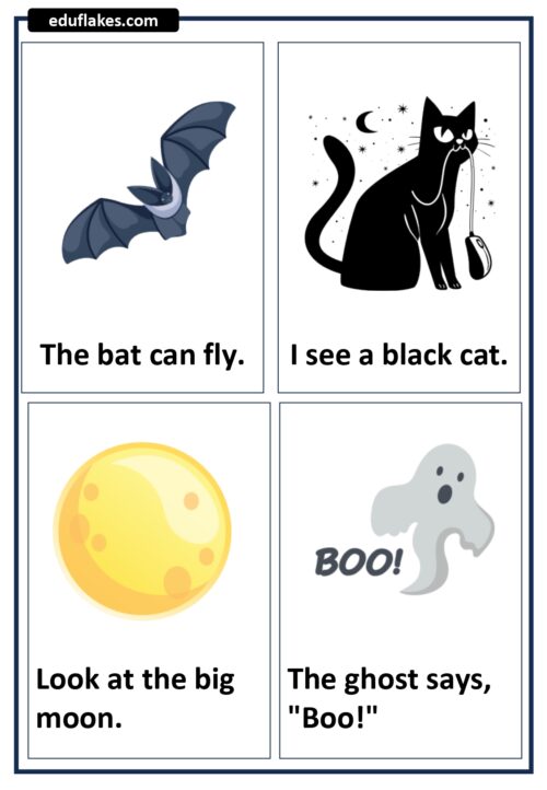 Halloween Kindergarten Sight Words Reading Free PDF - Eduflakes
