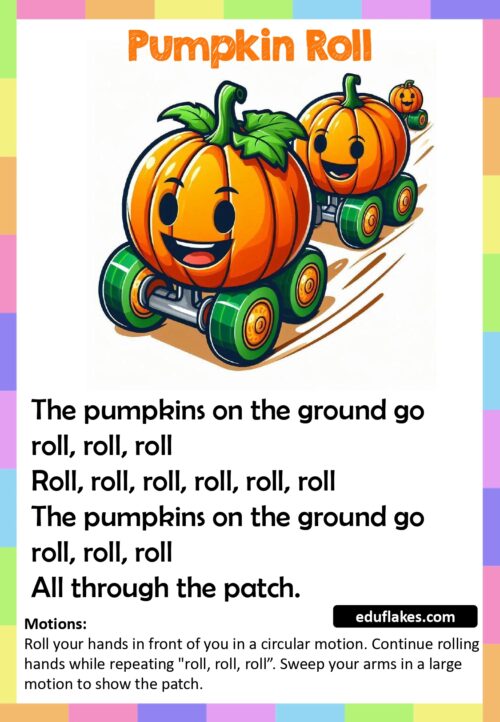 Kindergarten Thanksgiving Rhymes Free PDF Printable - Eduflakes