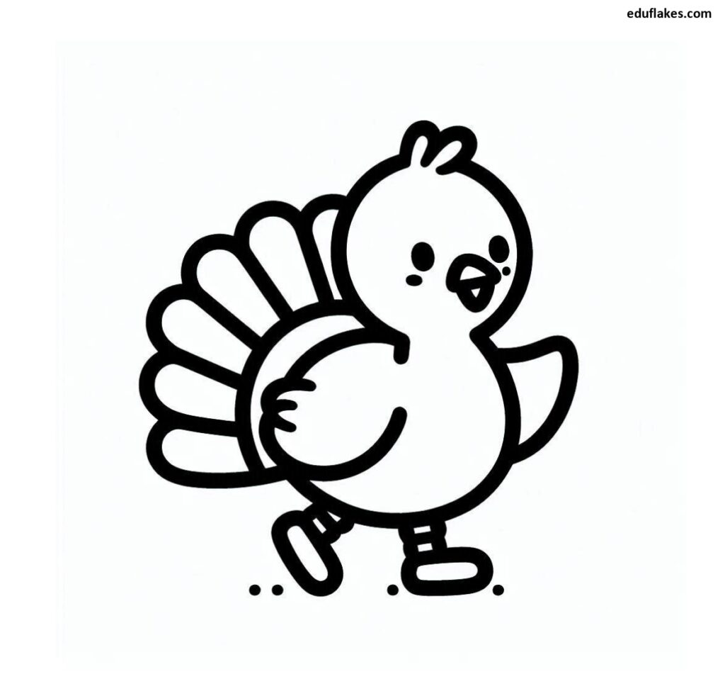 Happy Thanksgiving Coloring Pages 25 Free Printables - Eduflakes