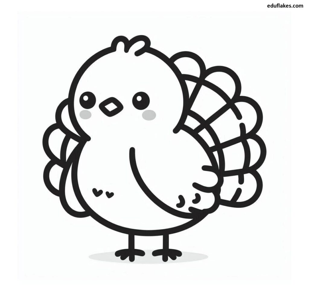 Happy Thanksgiving Coloring Pages 25 Free Printables - Eduflakes