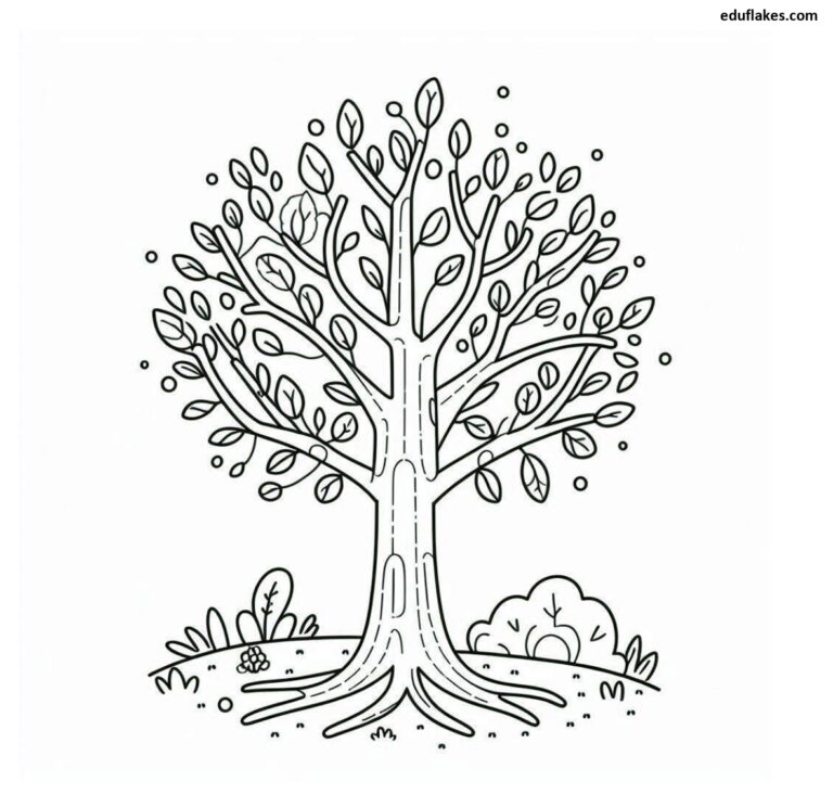 Happy Thanksgiving Coloring Pages 25 Free Printables - Eduflakes